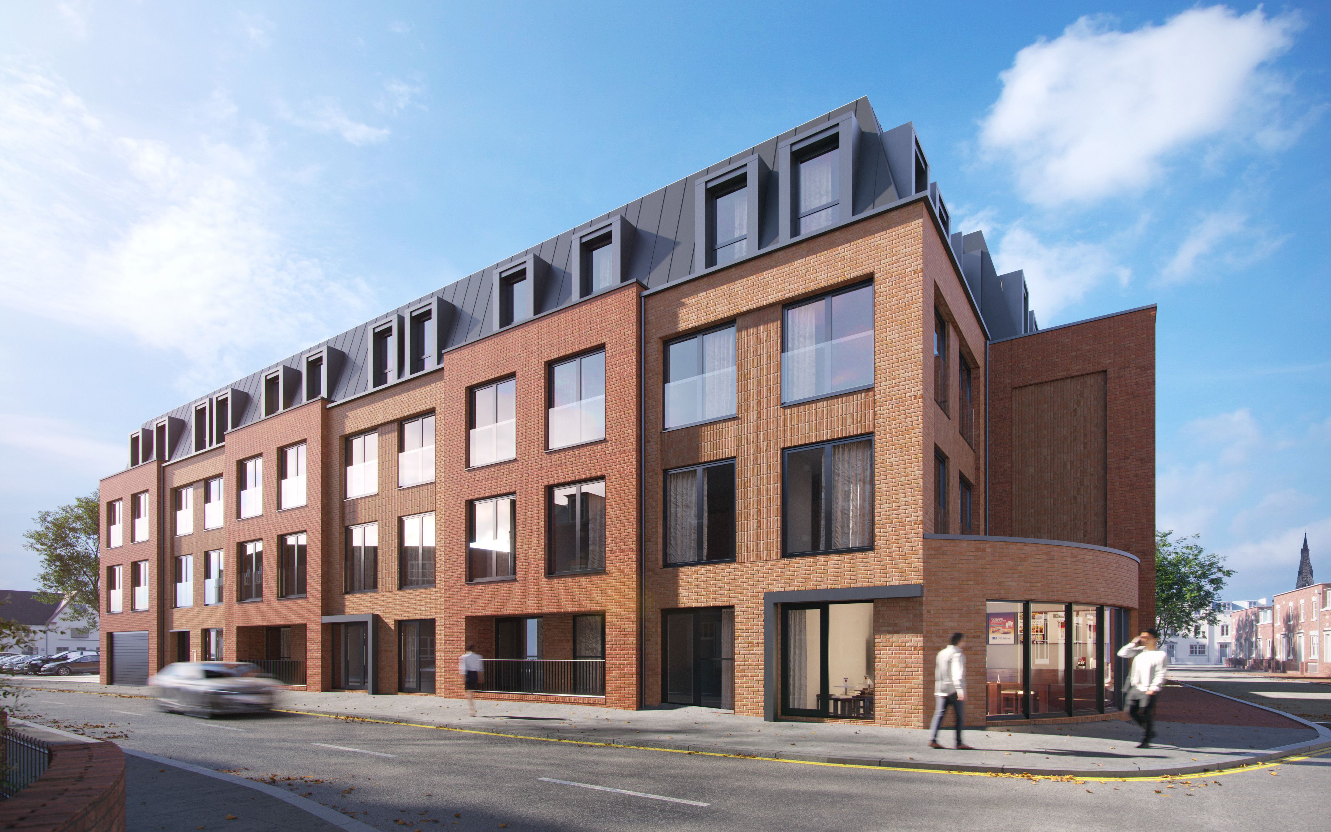 Plot 20, Beaconsfield House, Lichfield WS13 6QA - Lichfield - new homes ...