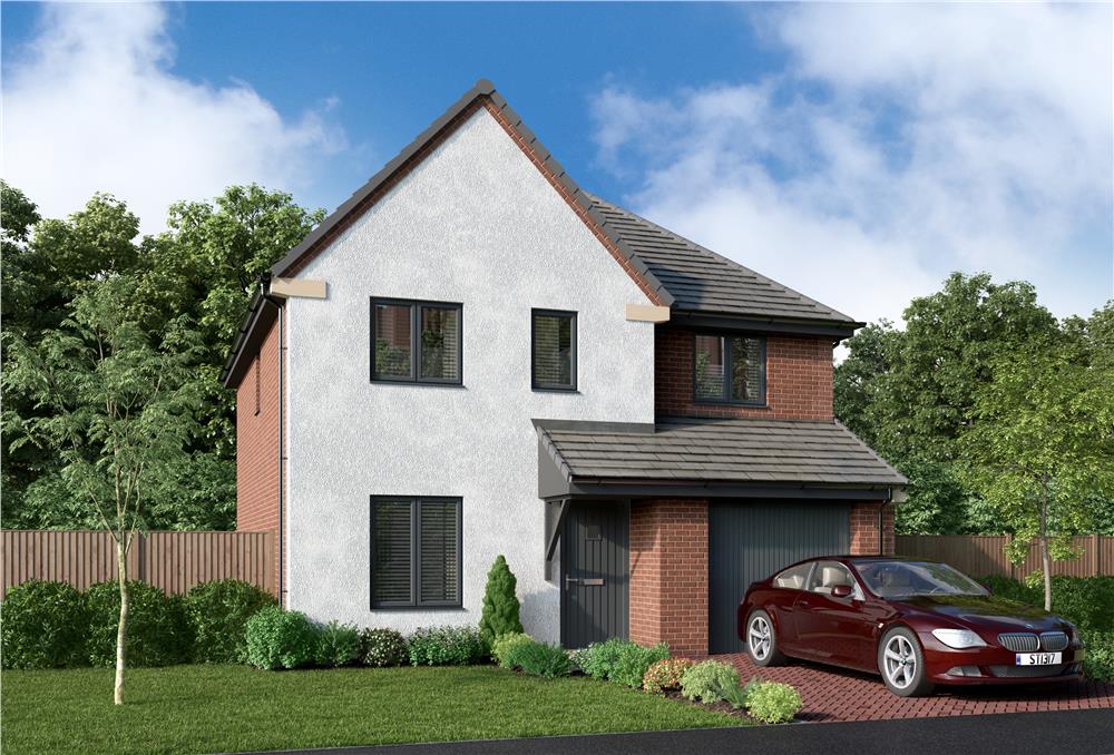 Plot 103, Fellside Gardens, Consett, DH8 7DD - Consett - new homes by ...